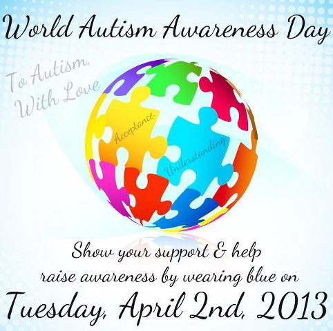 Light it Up Blue For Autism!